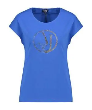 Emporio Armani Round Neck Logo T-shirt - Blue