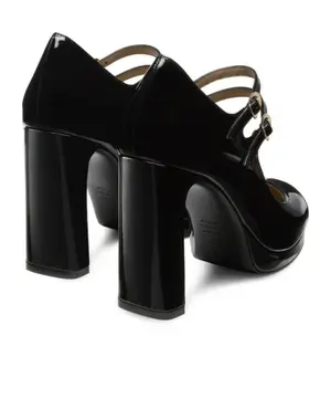 STUART WEITZMAN Babette Platform Mary Jane - Black