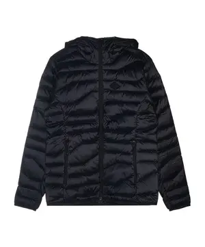 J. Lindeberg Quilted Zippered Cotton Jacket With Hood