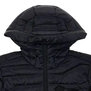 J. Lindeberg Quilted Zippered Cotton Jacket With Hood