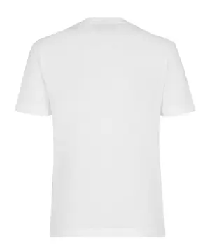 Fendi Logo Sequin Embellished Crewneck T-shirt - White