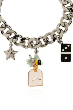 Marc Jacobs Logo Charm Bracelet