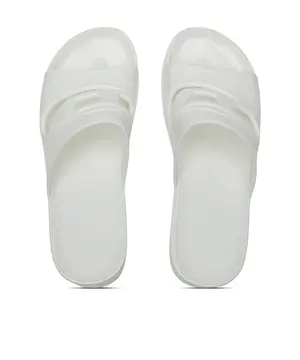 DIESEL® Sa-bonnie Mules With Cut-out Logo Detail - White