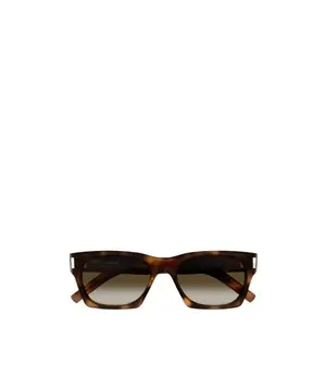 Saint Laurent Rectangular Sunglasses - Black