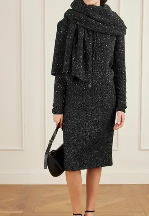 THE ROW Pencil Skirt With Back Slit