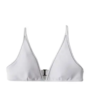 Brunello Cucinelli Triangle-cup Bikini Set - White