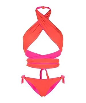 REINA OLGA Halterneck Bikini - Orange
