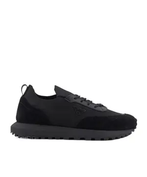 Emporio Armani Logo Patch Sneakers