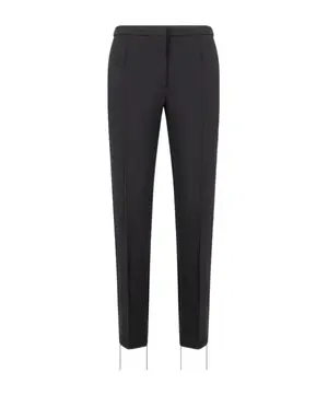 Givenchy Pressed-crease Trousers - Black