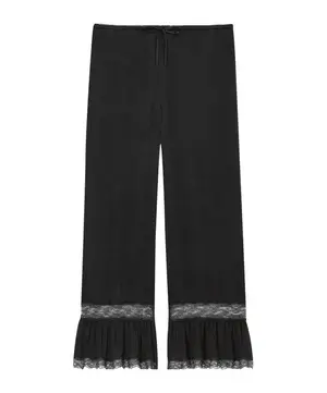 Saint Laurent Lace Trousers