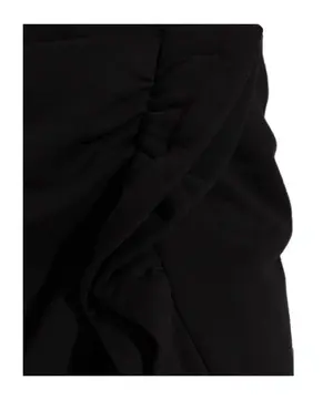 Dries Van Noten Asymmetrical Hem Midi Skirt