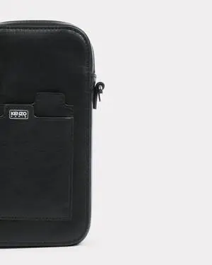 Kenzo Tab' Phone Holder In Leather