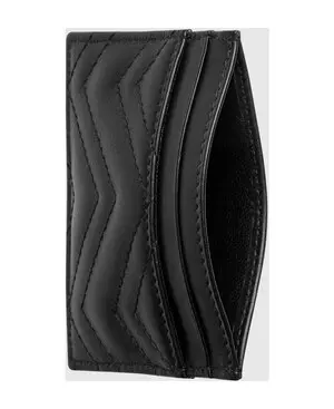 Gucci Gg Marmont Card Case - Black