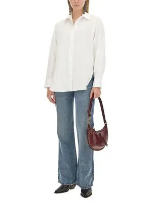 Isabel Marant Étoile Fabriza Long-sleeved Shirt - White