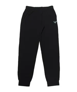 Emporio Armani Logo Print T-shirt Sweatpants Two-piece Set