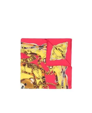 Moschino Logo Print Pattern Scarf