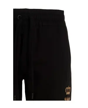 Dolce & Gabbana Dolce Gabbana Sicily Drawstring Joggers - Black