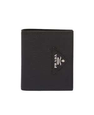 Prada Leather Wallet - Black