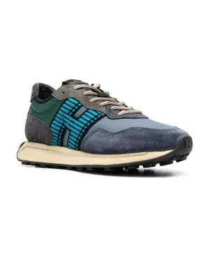 Hogan Lace-up Sneakers - Black