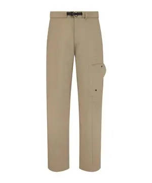 Dior Cargo Pants With Utility Buckle - Beige