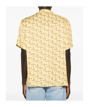 Drole De Monsieur Short Sleeve Shirt - Nude