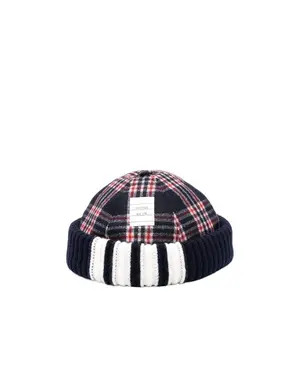 Thom Browne 4-bar Stripe Docker Hat - Black
