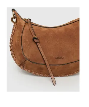 Isabel Marant Étoile Oskan Zipped Shoulder Bag - Brown