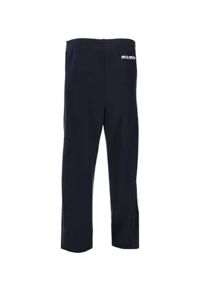 Miu Miu Elasticated Waistband Pleated Trousers - No