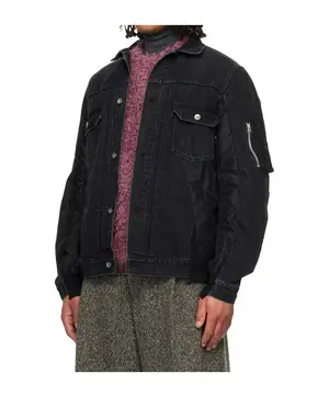 Sacai Collared Denim Jacket