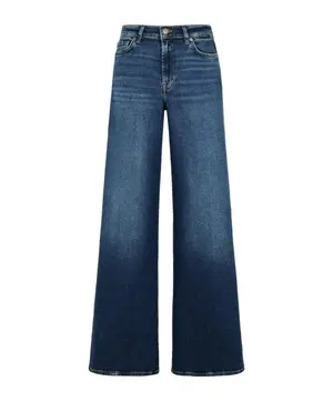 7 For All Mankind Logo Denim Jeans - Blue