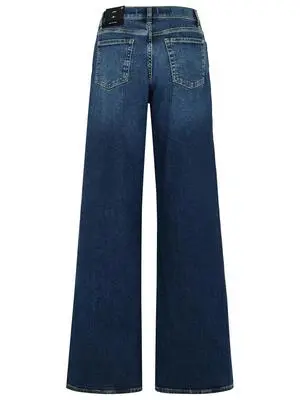 7 For All Mankind Logo Denim Jeans - Blue