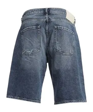 ICON DENIM LOS ANGELES Bobby Distressed Shorts - Gray