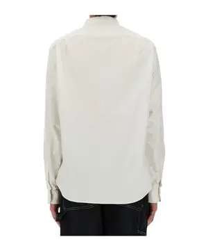 Junya Watanabe X Maison Kitsuné Logo-embroidered Shirt