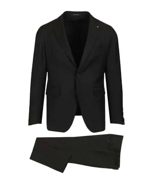 Tagliatore Two-piece Single-breasted Suit - Black