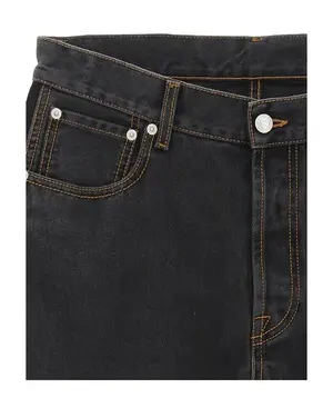 Alexander McQueen Straight-leg Jeans With Side Stripe Detail