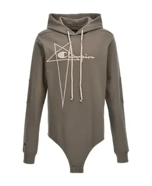 Rick Owens Logo Jumpsuit - Gray