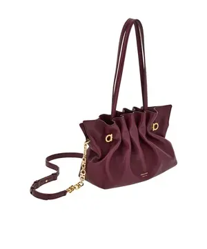 FERRAGAMO Gancio Soft-bag - Plum