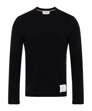 Thom Browne 4-bar Jersey Long Sleeve T-shirt