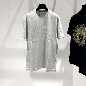 Versace Medusa Logo T-shirt With Round Neck