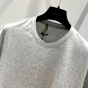 Versace Medusa Logo T-shirt With Round Neck