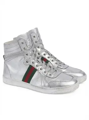Gucci Metal Sneakers For Men