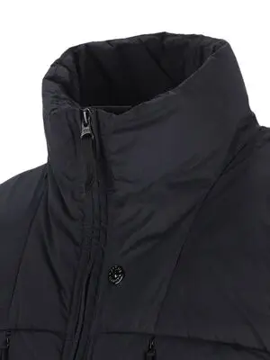 Stone Island Quilted High-neck Down Vest - Blue