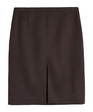 Our Legacy Siren Front-split Skirt - Black