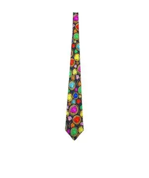 Versace Medusa Baroque Printed Neck Tie - Multicolor