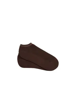 Zegna Cotton Blend Socks - Brown