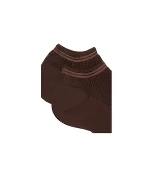 Zegna Cotton Blend Socks - Brown