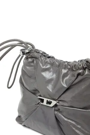 DIESEL® Scrunch-d Bucket Bag - Grey