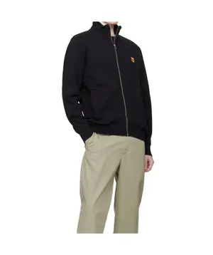 Maison Kitsuné Fox Head Zipped Regular Sweatshirt