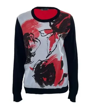 Sportmax Long-sleeved Sweater - Black