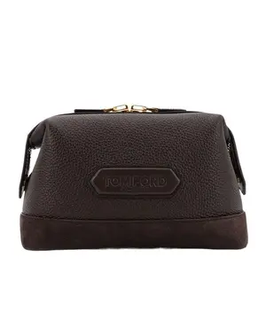 TOM FORD Zipped Clutch Bag - Black